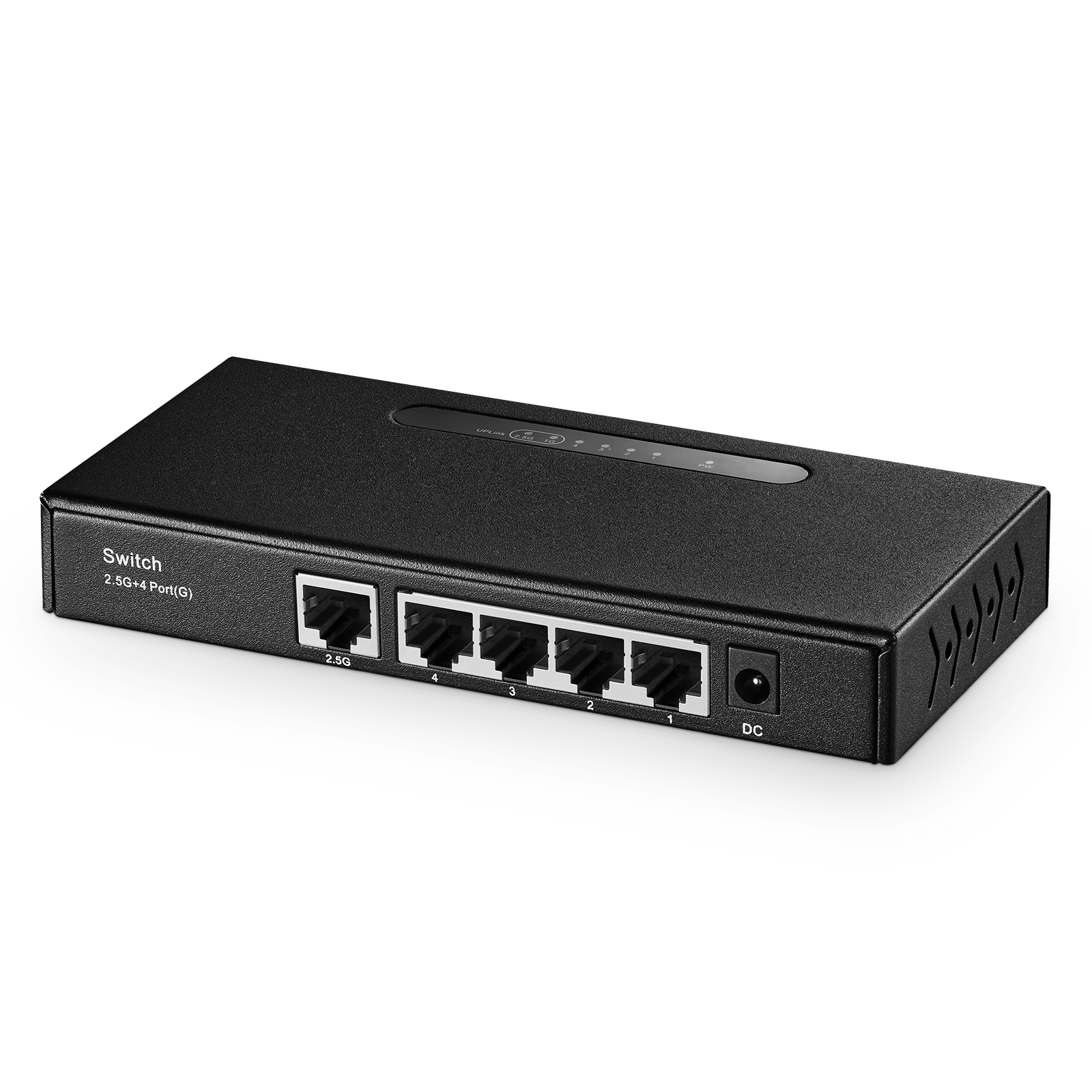5 port Gigabit ethernet switch with 1 port 2.5G